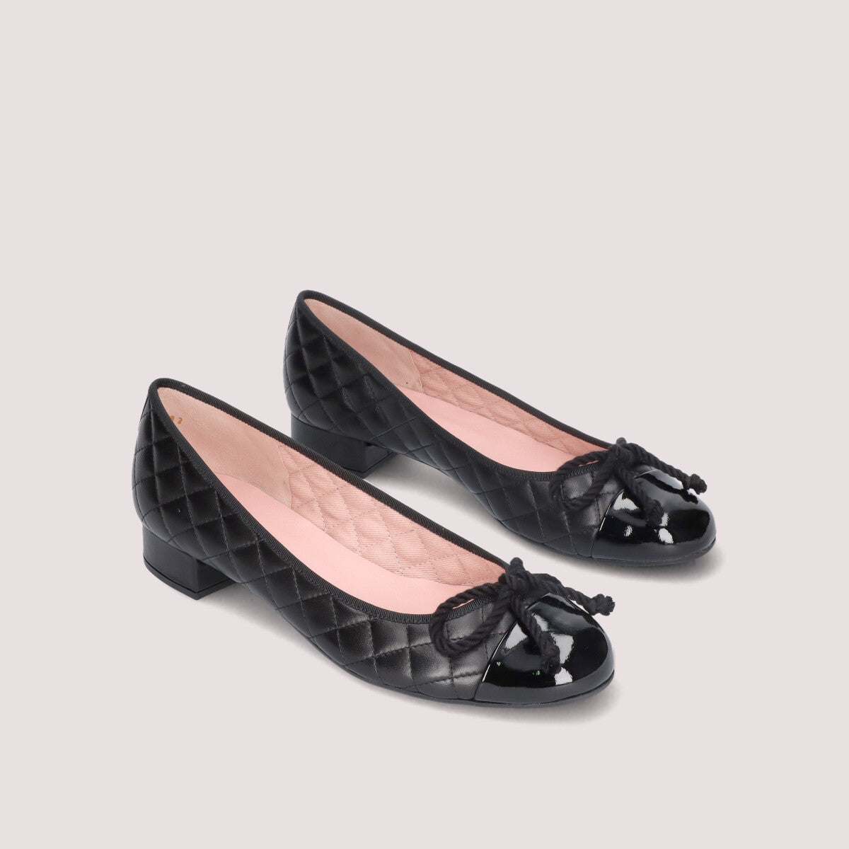 GRETSCHEN SHADE NEGRO ACOLCHADO – Pretty Ballerinas Chile